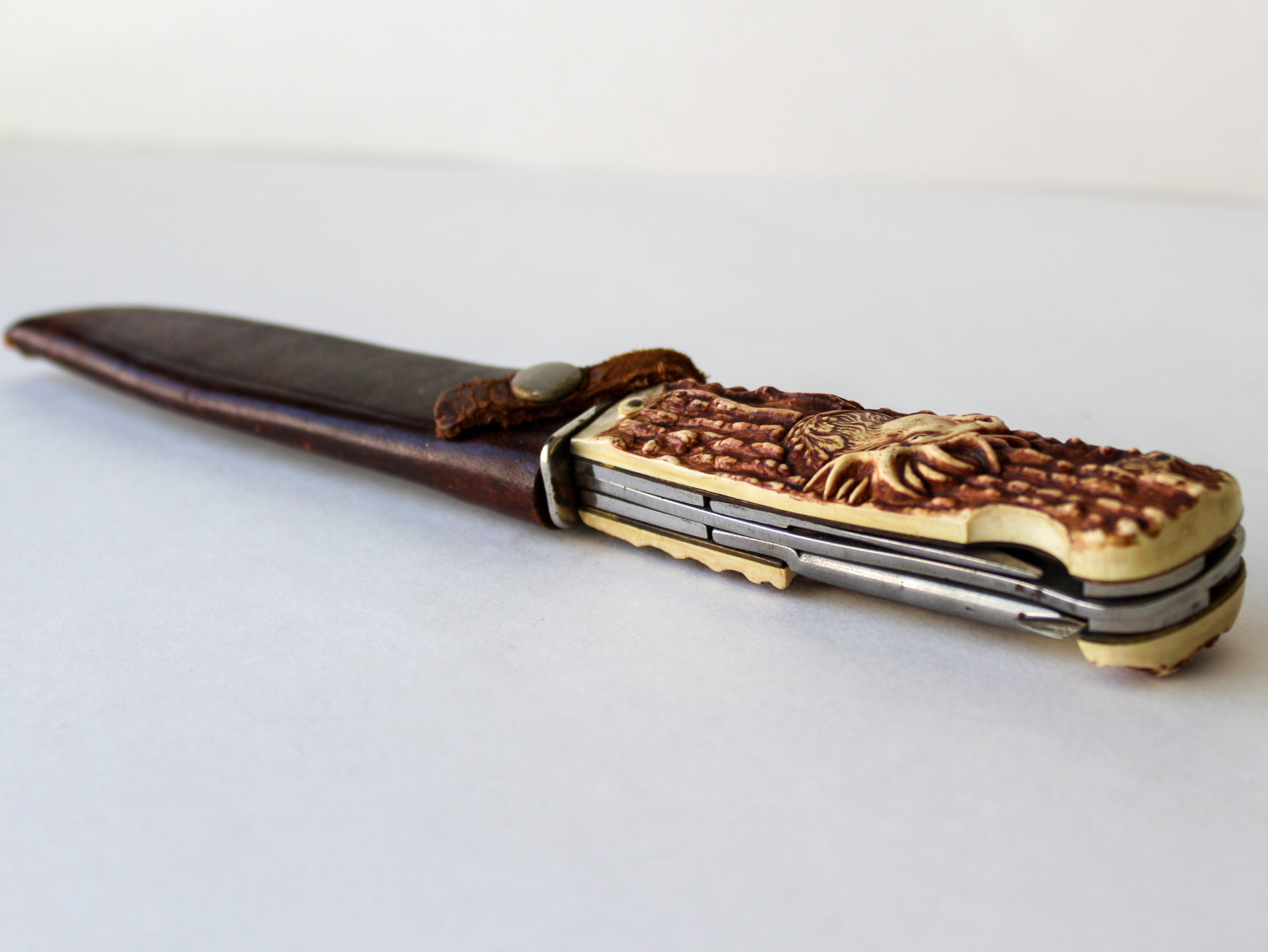 Vintage Hunting Knife/Utility Tool - Cynthia's Attic Direct - Antiques ...