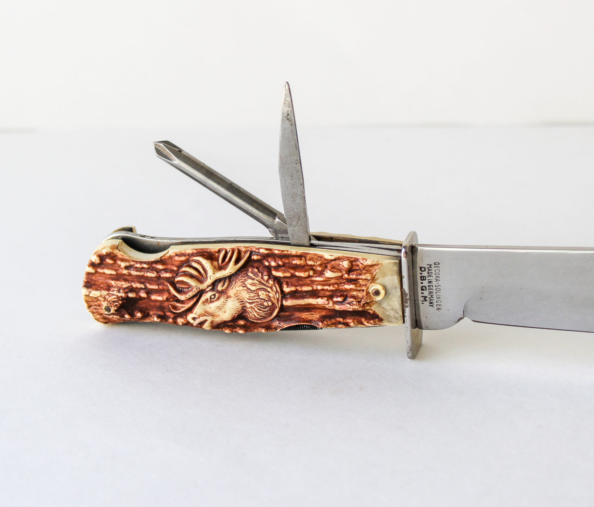 Vintage Hunting Knife/Utility Tool - Cynthia's Attic Direct - Antiques ...