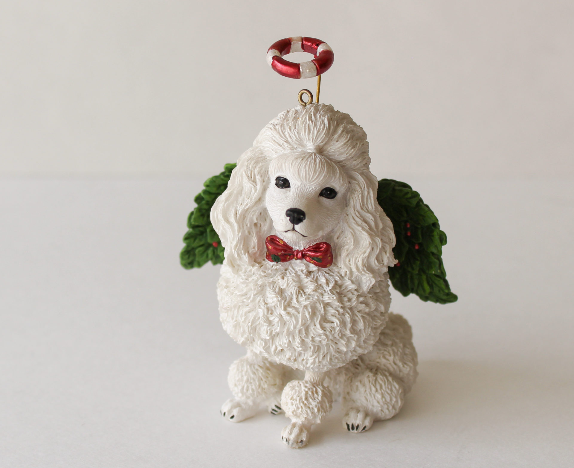 White Poodle Angel Christmas Ornament - Cynthia's Attic Direct ...